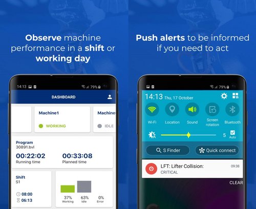 OmniFab Machine Insight available in Google & Apple App Stores